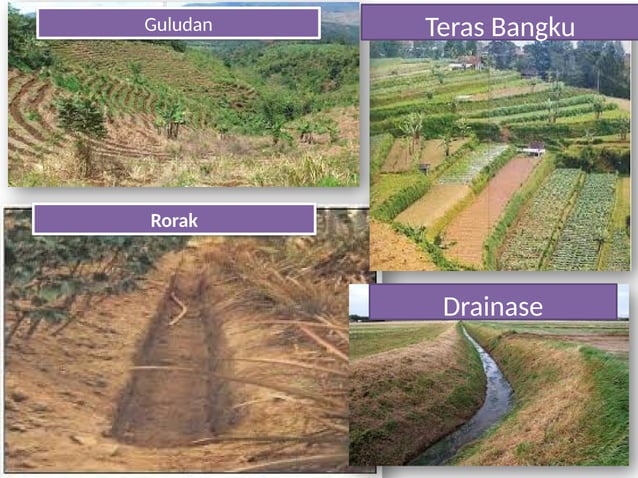 KONSERVASI TANAH DAN AIR PENGENDALIAN EROSI | PPT