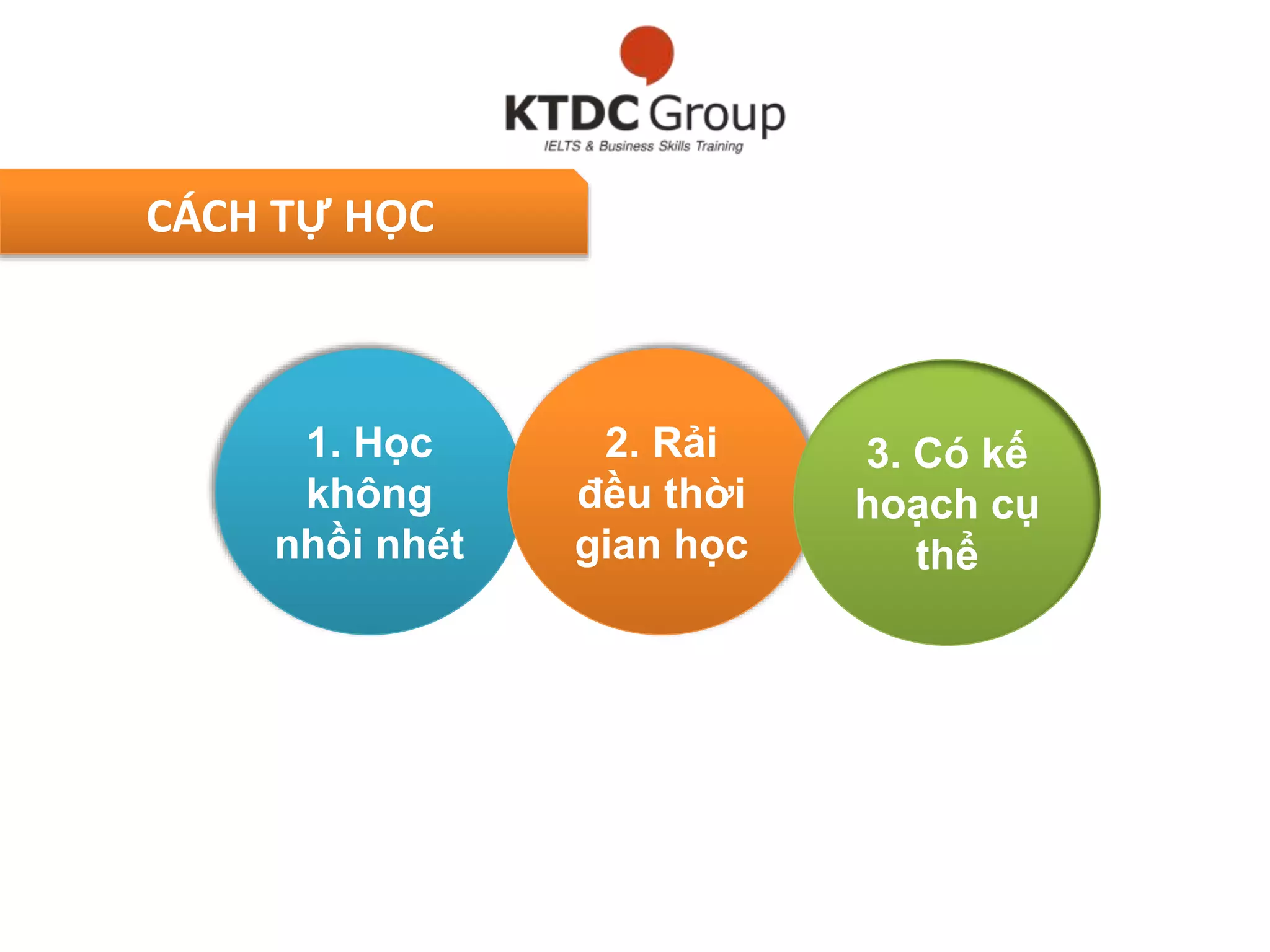 [KTDC Group] How to self study IELTS | PPT