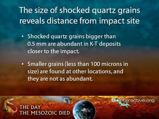 Finding the KT Asteroid Crater | PPTX