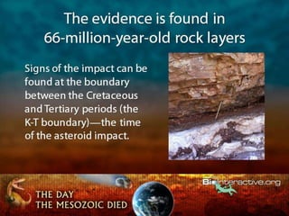 Finding the KT Asteroid Crater | PPTX