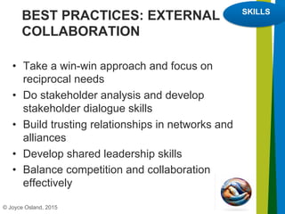 Leading Internal and External Collaboration | PDF