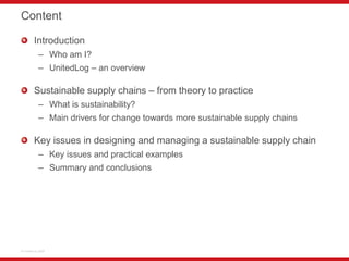 Sustainable supply chains - from theory to practice | PDF