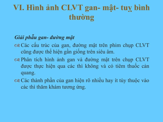 Kỹ thuật chụp clvt gan mật-tụy | PPTX