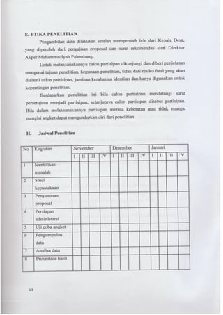 Contoh Tugas KTI 1B | PDF