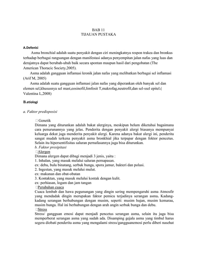 Kti asma bab 1 dan 2 | PDF