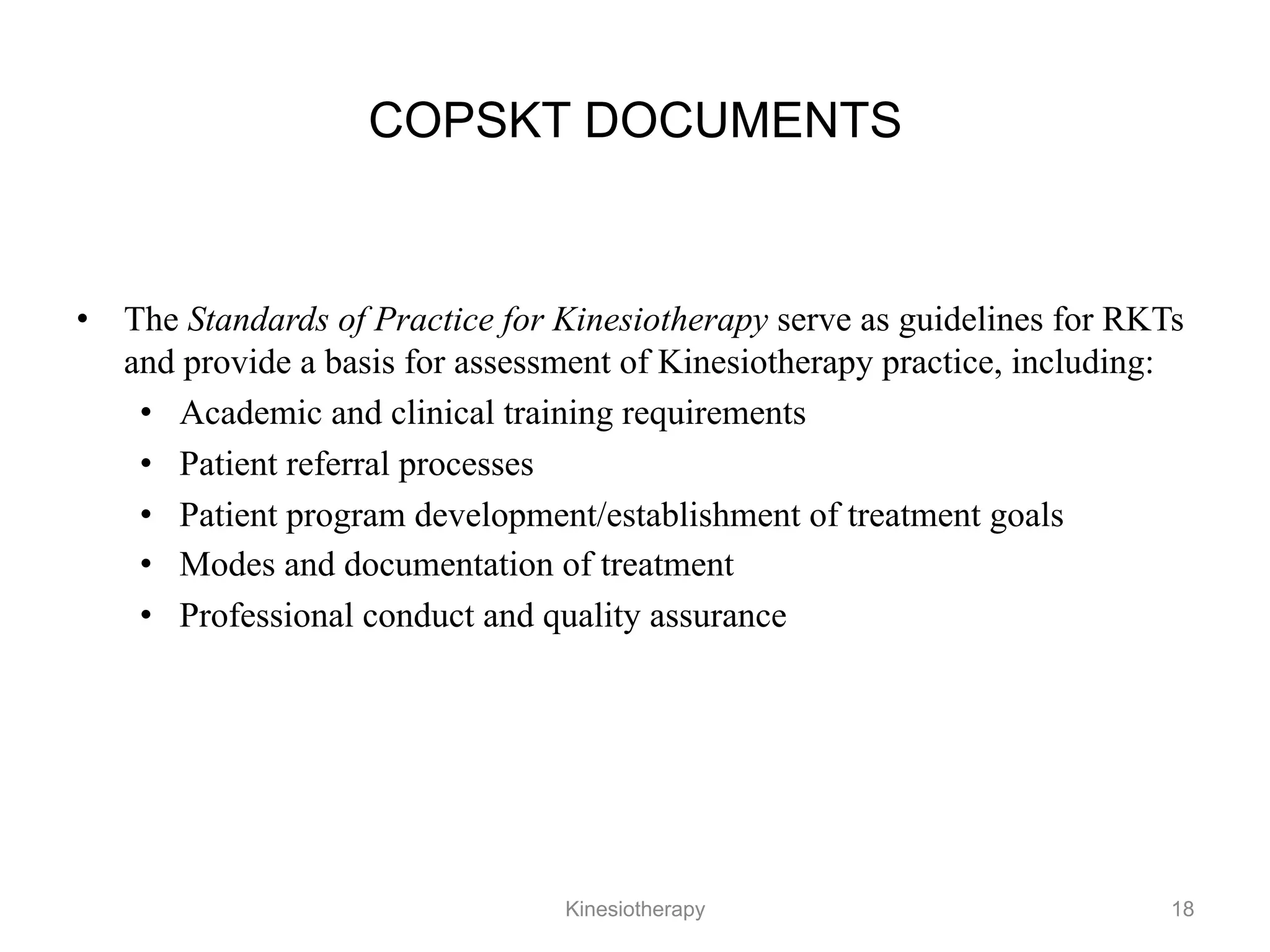 Kineseotherapy History | PDF