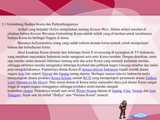 pengaruh gelombang korea | PPTX