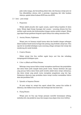 Mimpi | DOCX