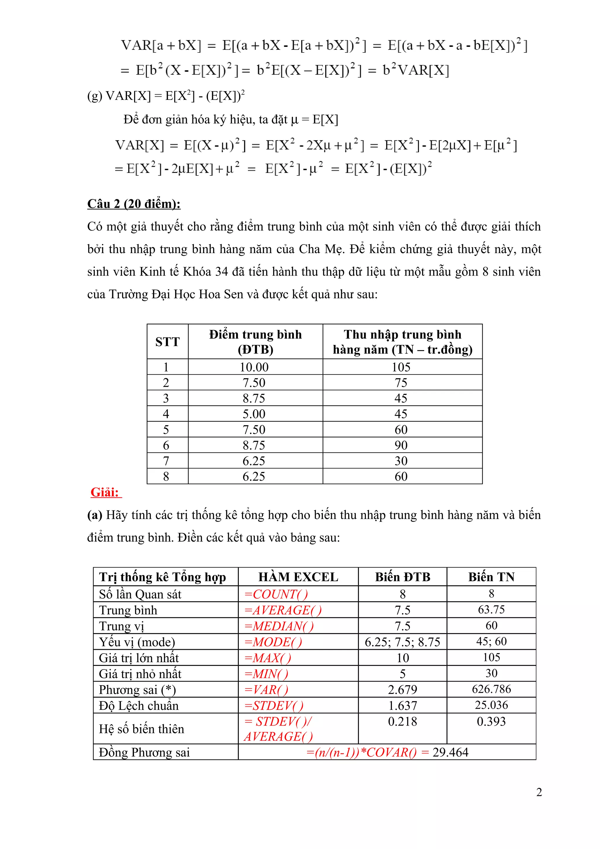 Ktl bai tap 1-092 - dap an | PDF