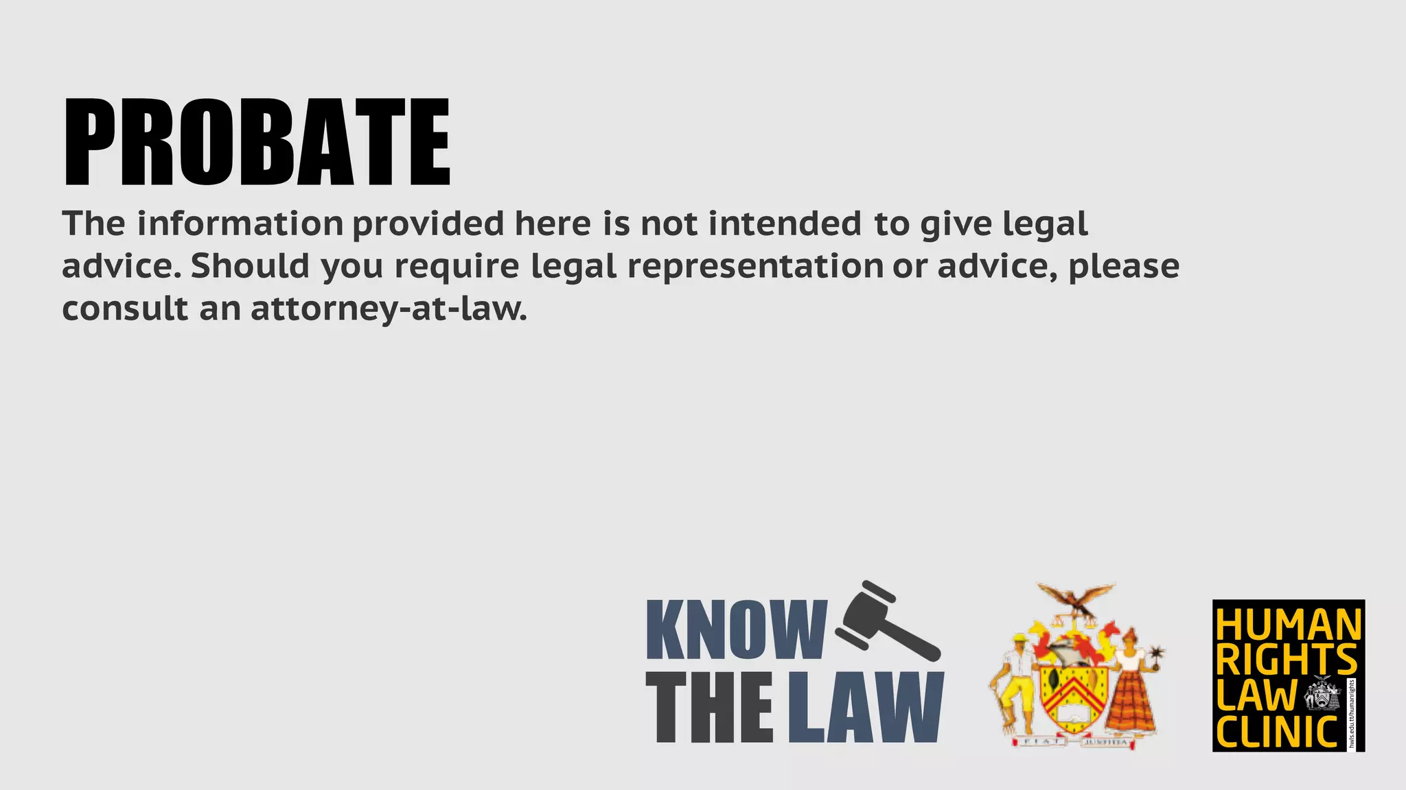 Know the Law: Probate | PDF
