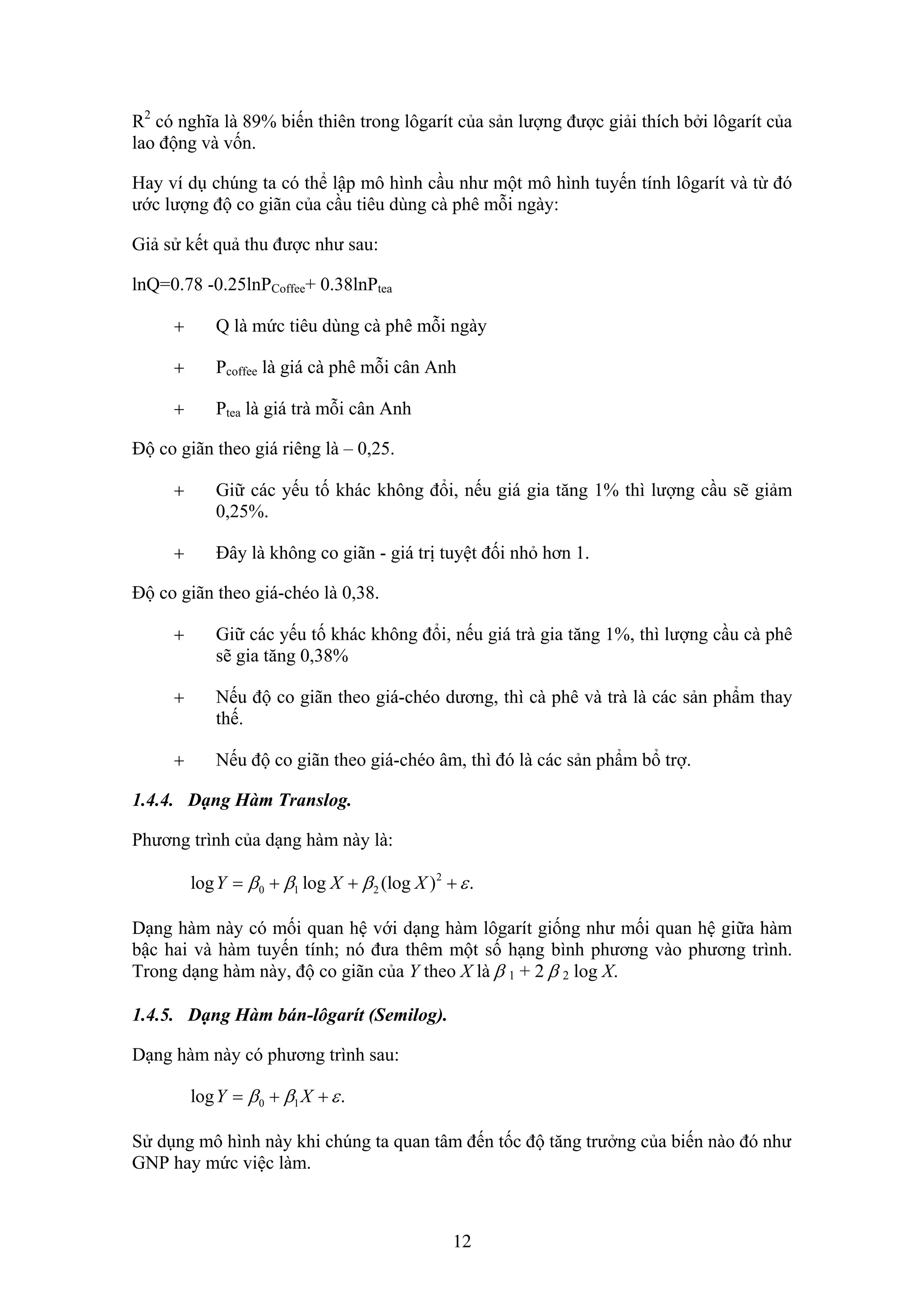 Phương trình hồi quy | PDF