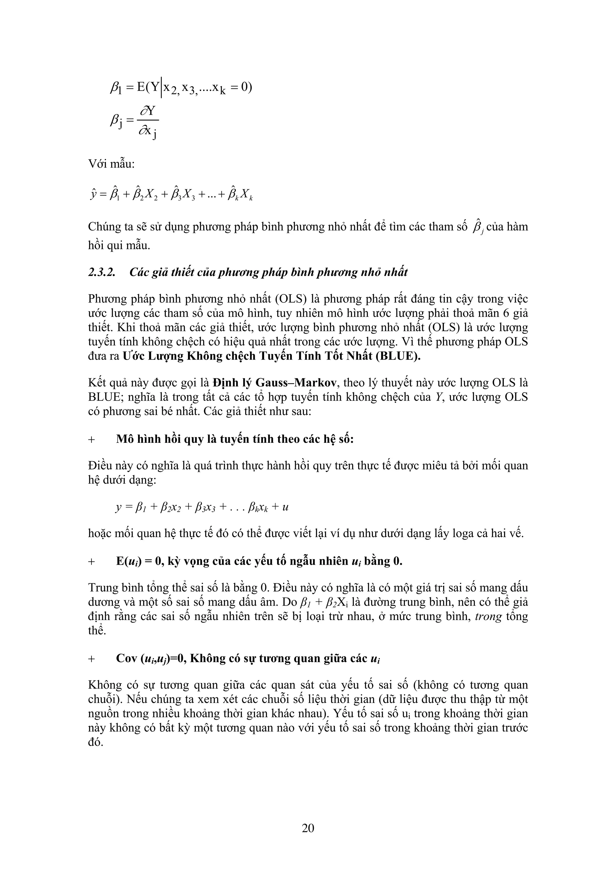 Phương trình hồi quy | PDF