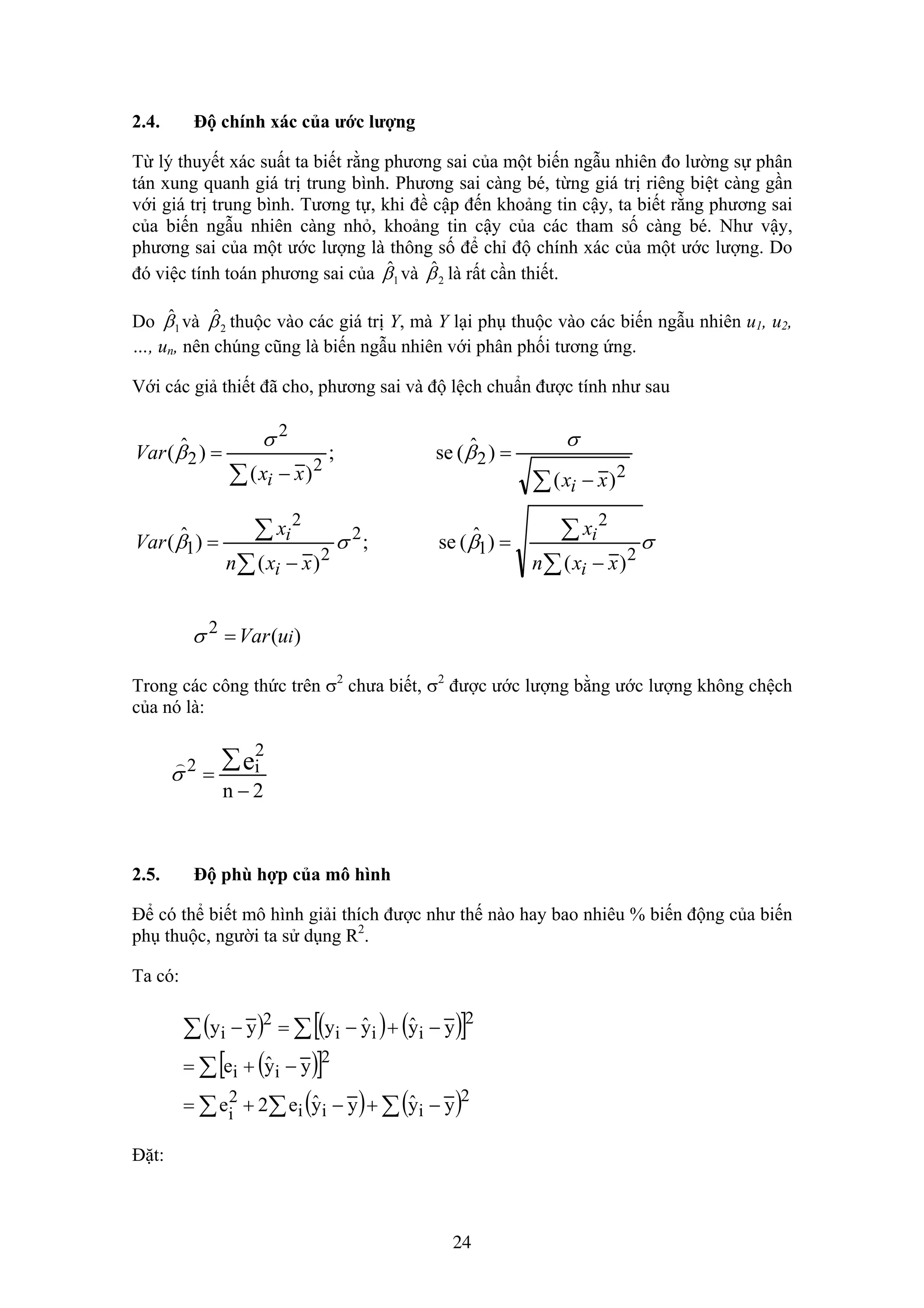 Phương trình hồi quy | PDF