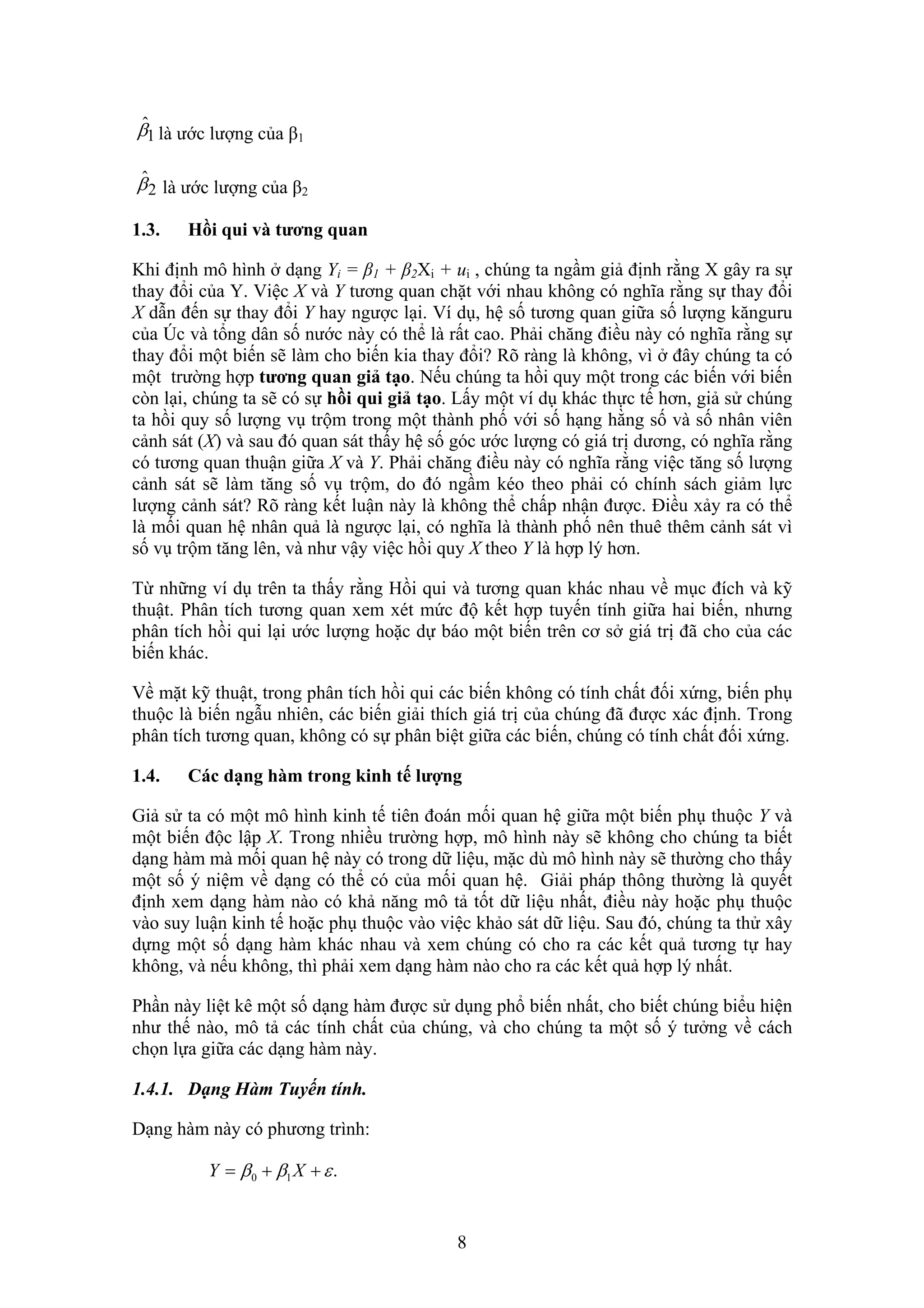 Phương trình hồi quy | PDF