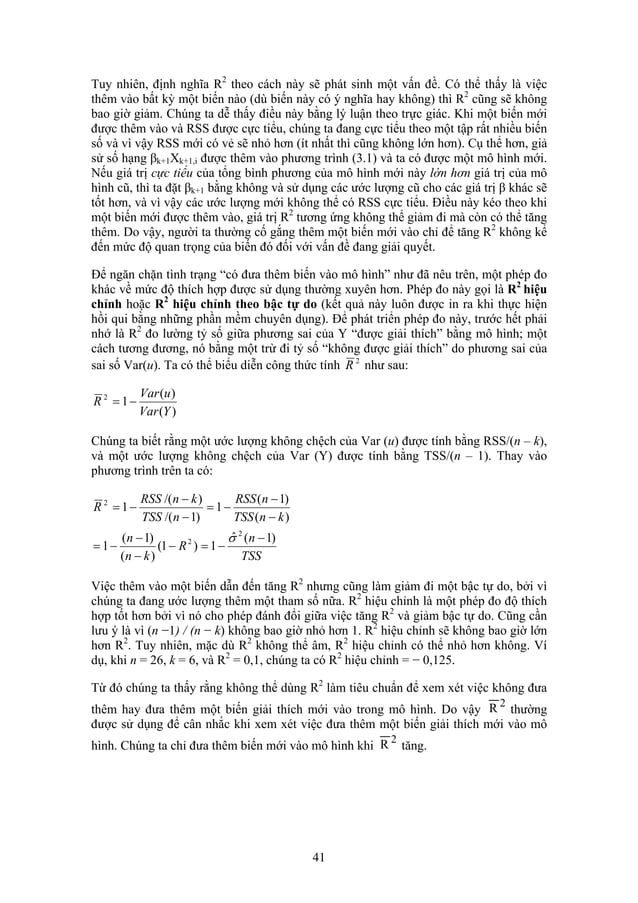 Phương trình hồi quy | PDF