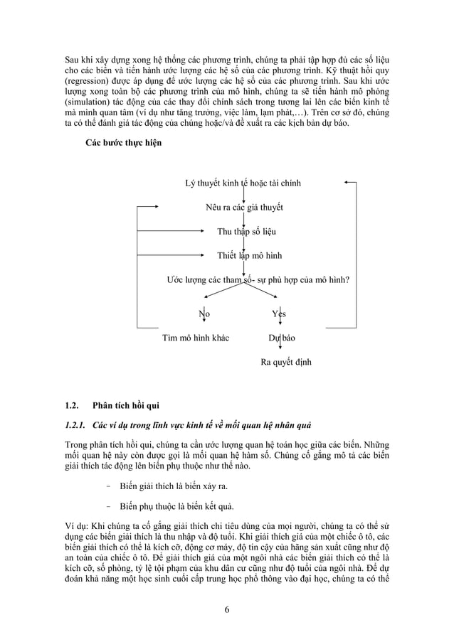Phương trình hồi quy | PDF