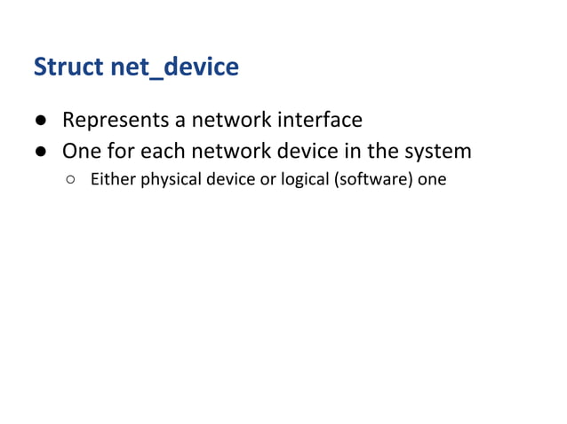 Fun with Network Interfaces | PDF