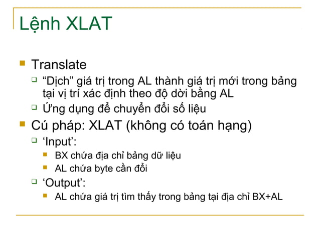 Ktmt c61 hop ngu assembly | PPT