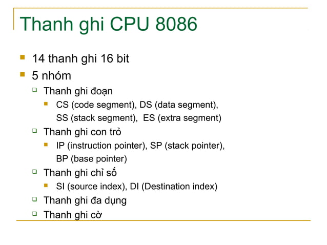 Ktmt c61 hop ngu assembly | PPT