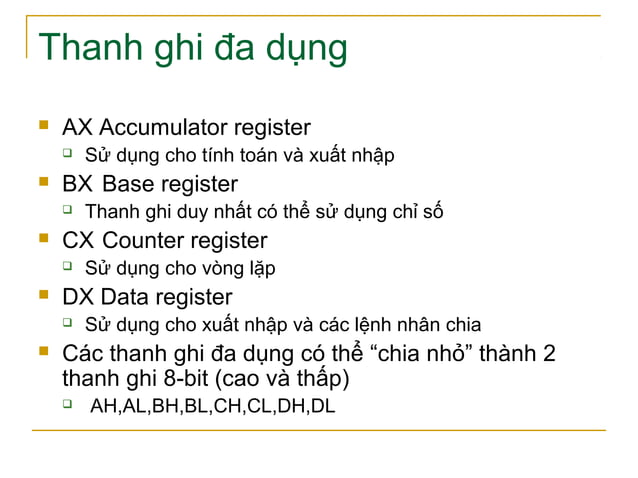 Ktmt c61 hop ngu assembly | PPT