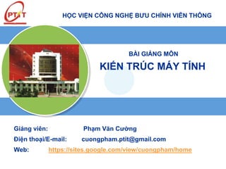 KTMT-Chuong 1- Giới thiệu Tổng quan.pptx