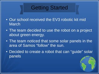 Solar tracker | ODP