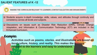 K TO 12 CURRICULUM PRESENTATION PREPARED BY JANE DIZON | PPTX