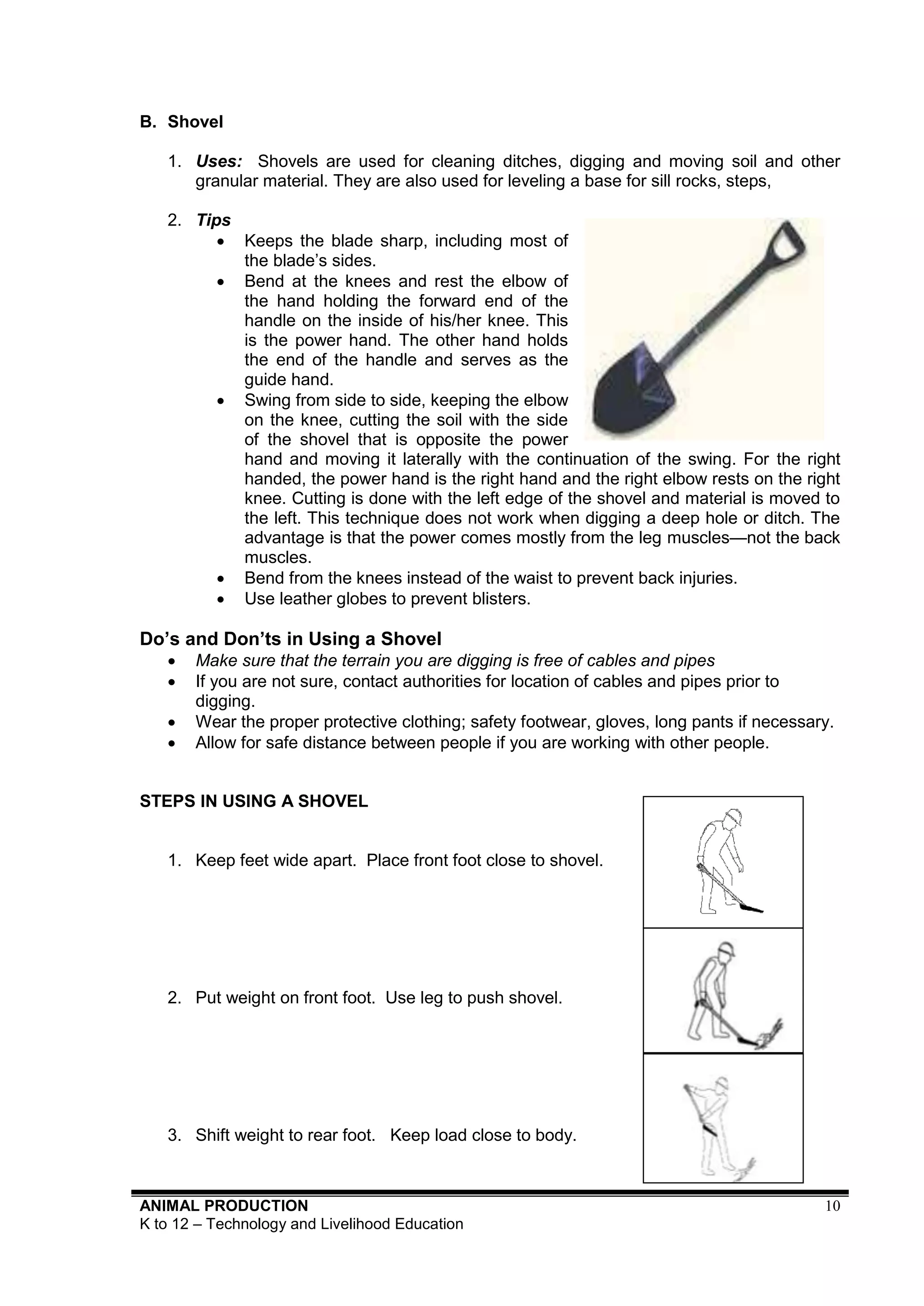 K to 12 animal production learning module | PDF