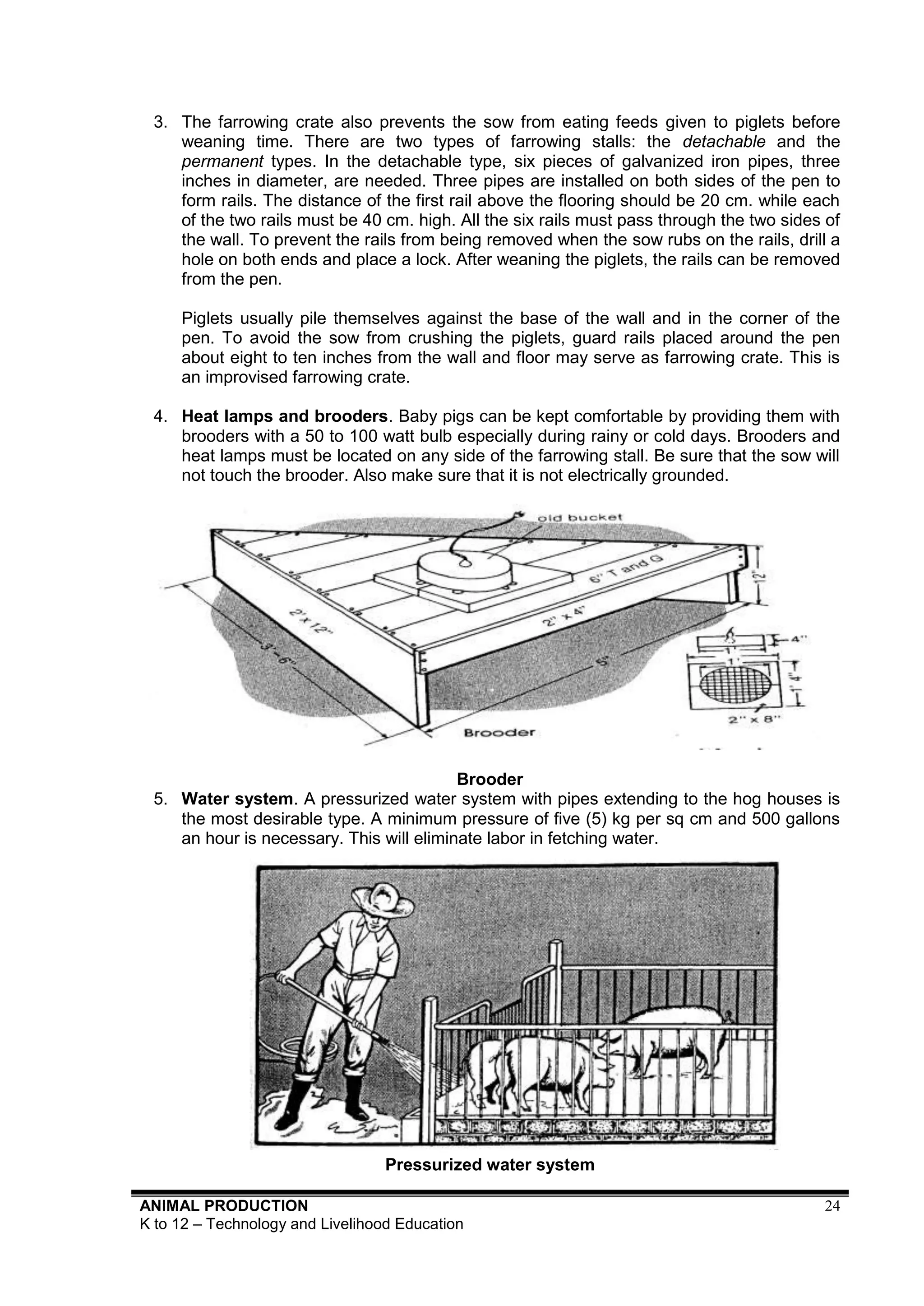 K to 12 animal production learning module | PDF