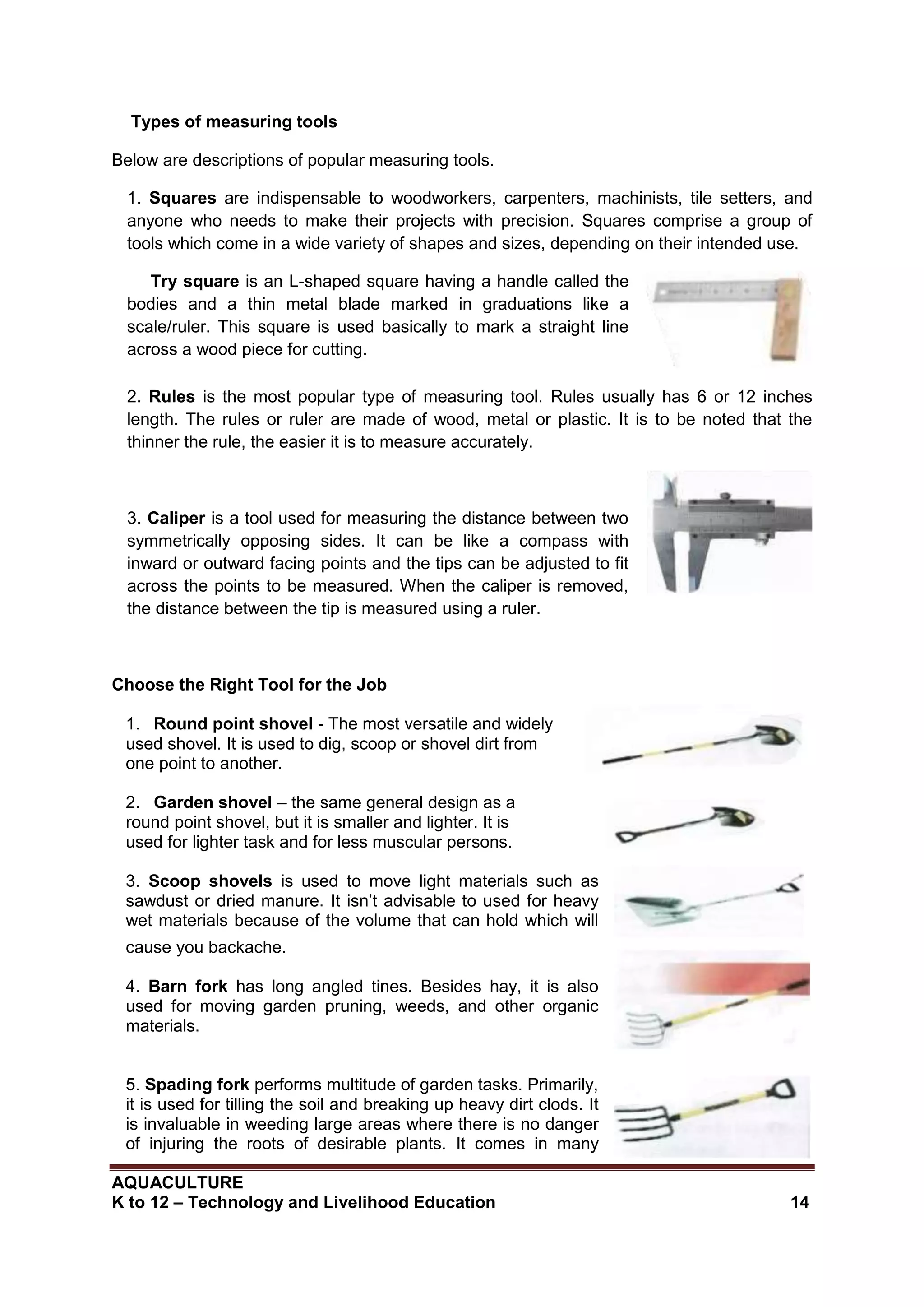 K to 12 Aquaculture Learning Module | PDF