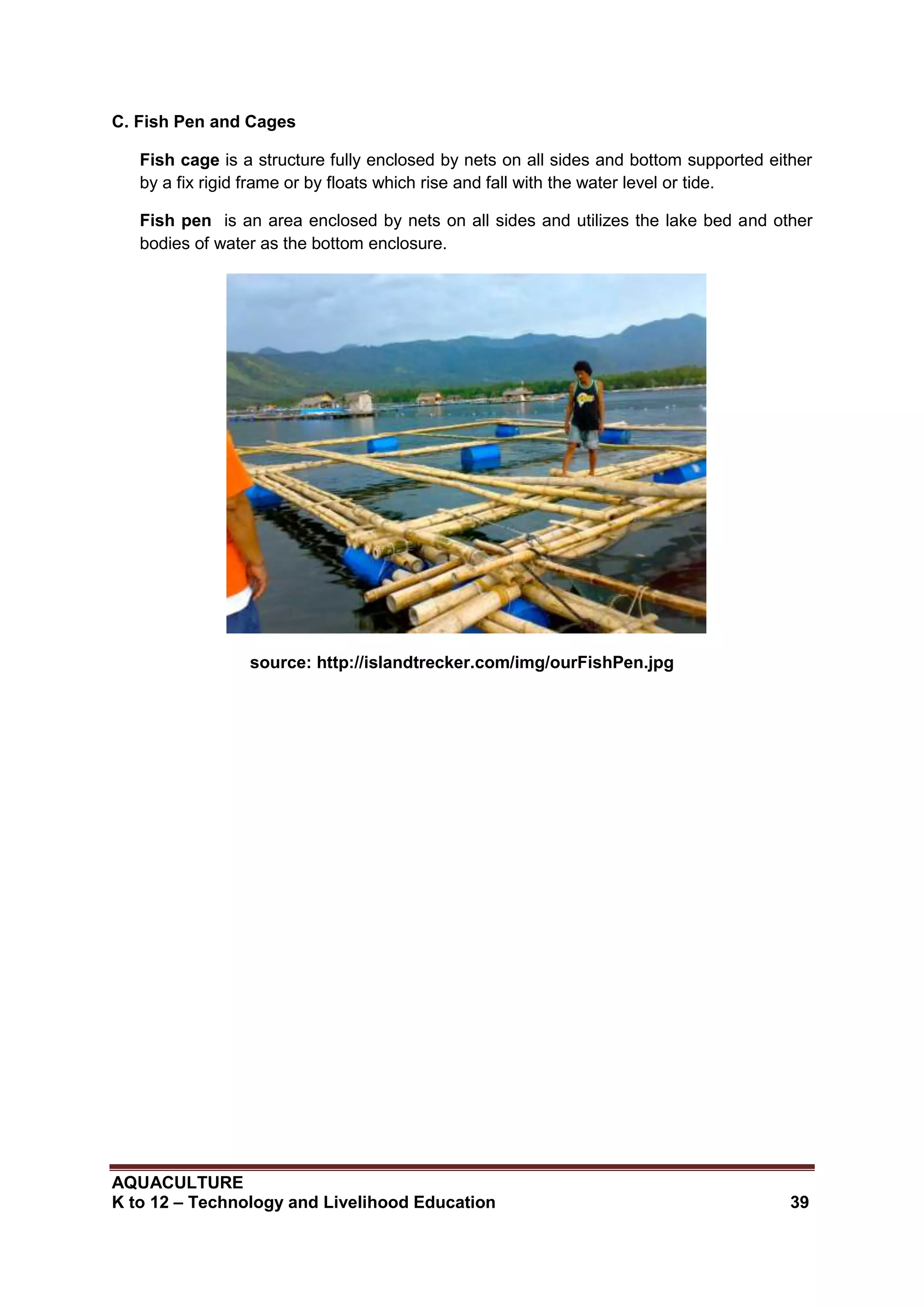 K to 12 Aquaculture Learning Module | PDF