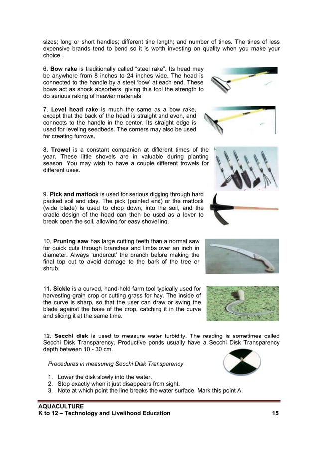 K to 12 Aquaculture Learning Module | PDF