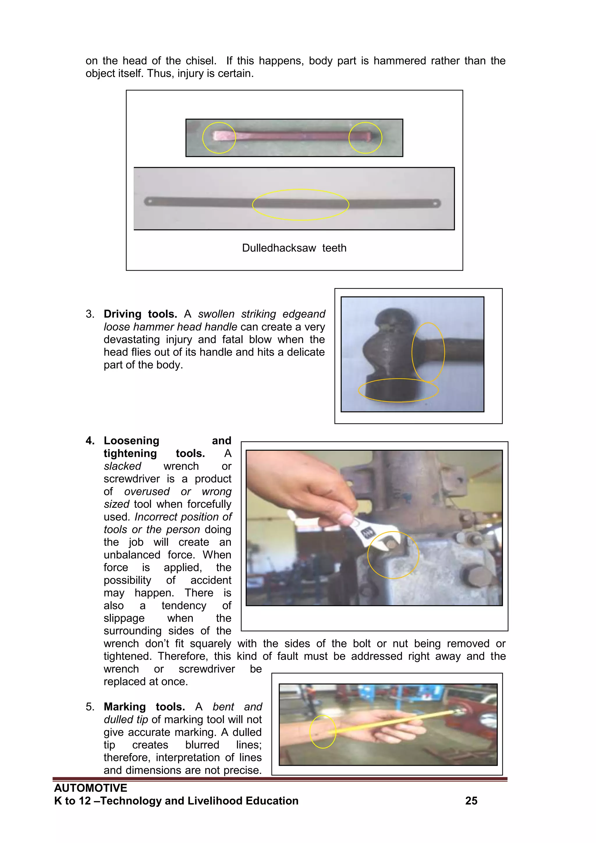 K to 12 automotive learning module | PDF