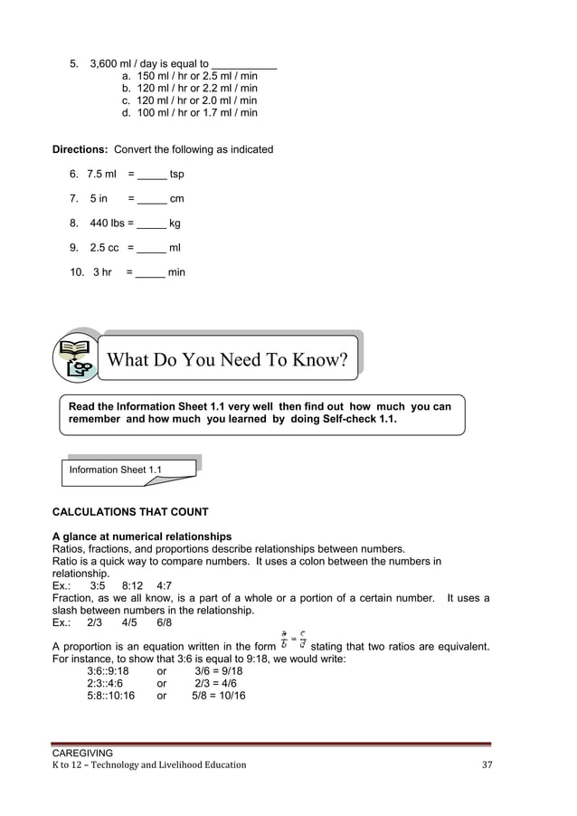 K to 12 caregiving learning modules | PDF | Eldercare | Family and ...