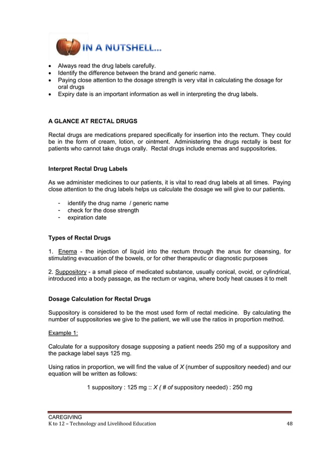 K to 12 caregiving learning modules | PDF | Eldercare | Family and ...