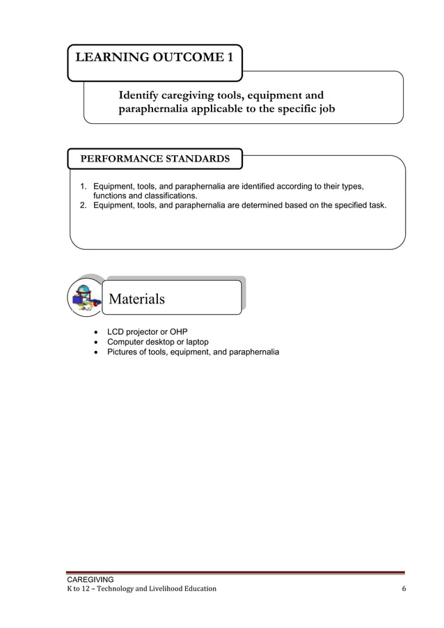 K to 12 caregiving learning modules | PDF | Eldercare | Family and ...