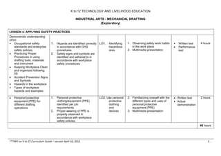 K to 12 cg mechanical drawing_v1.0 | PDF