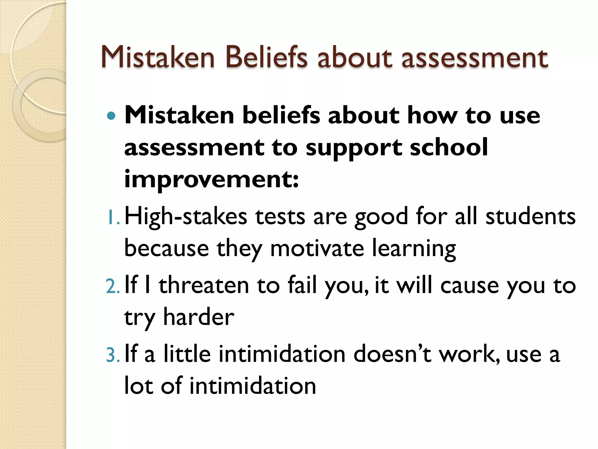 K to 12 classroom assessment ppt | PDF