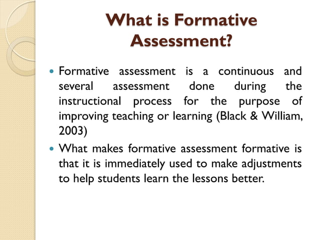 K to 12 classroom assessment ppt | PDF | Educational Assessment | Education