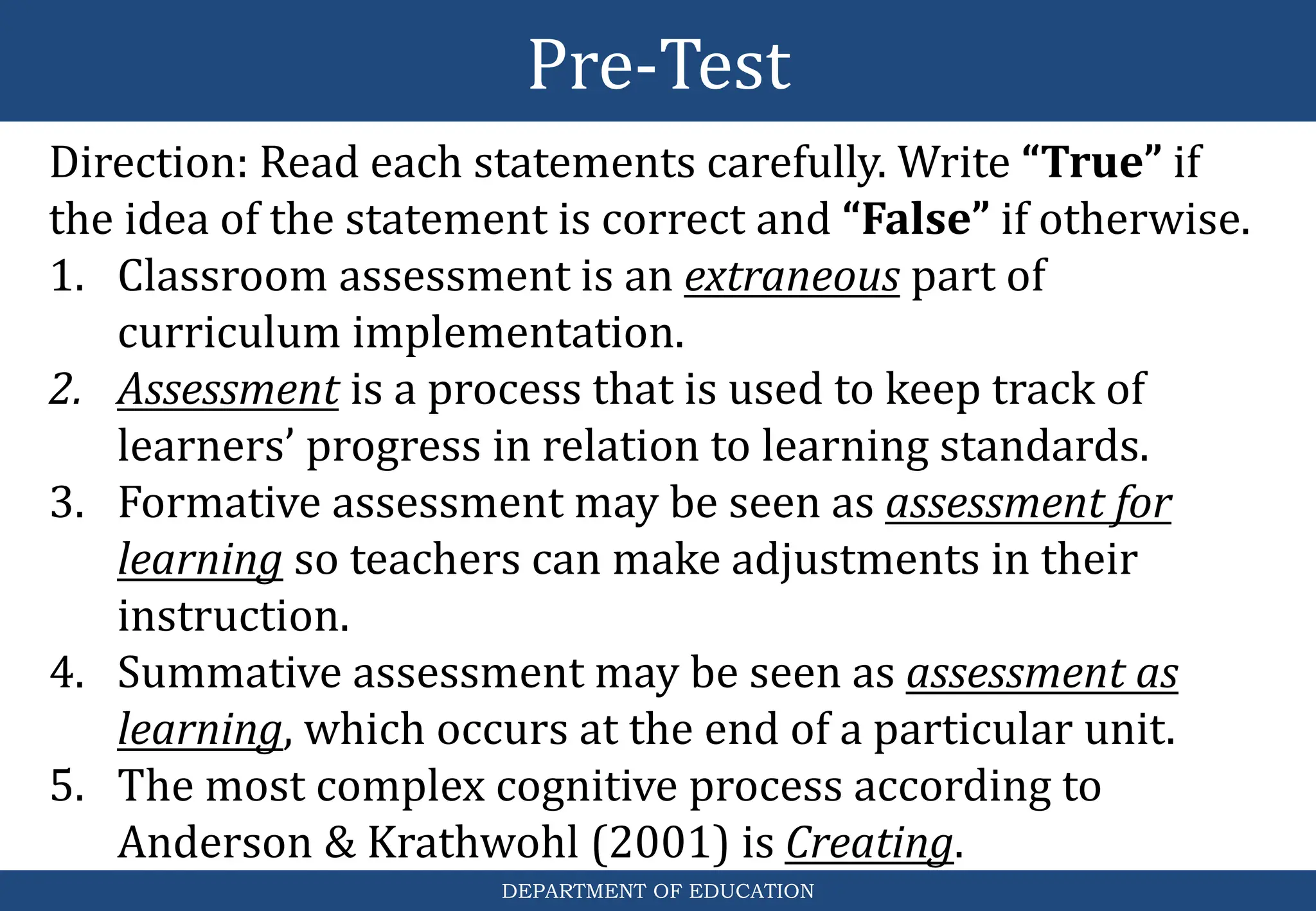 K to 12 Classroom Assessment (Revised).pptx