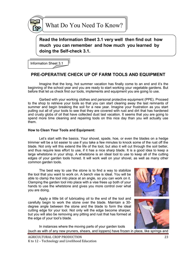 K to 12 Crop Production Learning Modules | PDF