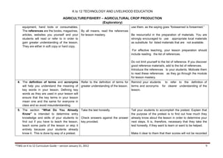 K to 12 crop production teaching guides (1) | PDF