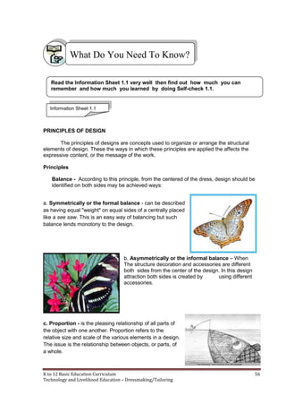 Dressmaking Learning Module K-12 | PDF