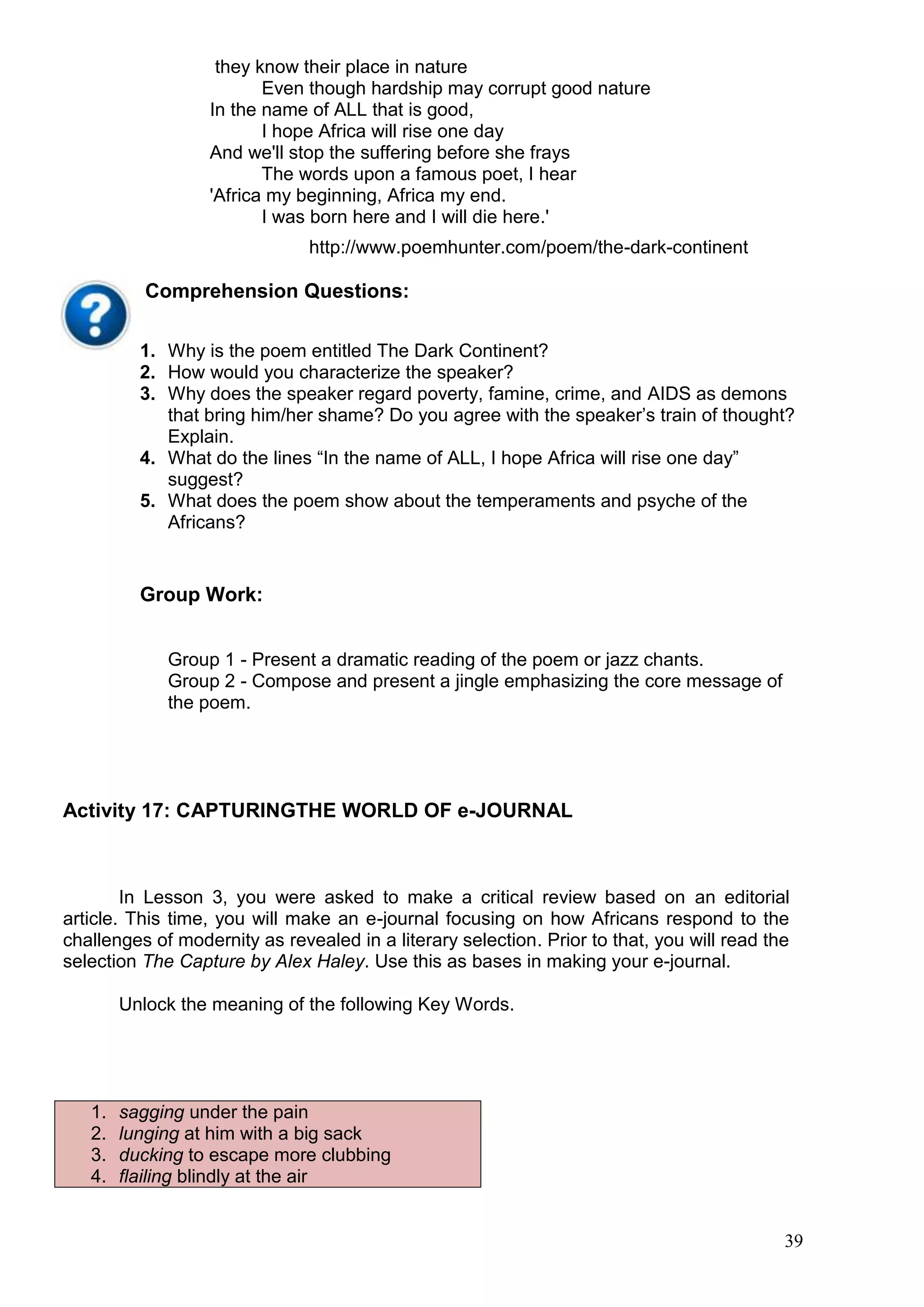K to 12 english grade 8 lm q3 lesson 4 | DOCX