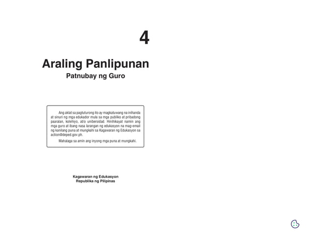 K TO 12 GRADE 4 TEACHER’S GUIDE IN ARALING PANLIPUNAN (Q1-Q4).pdf