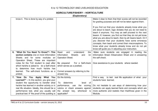 K to 12 horticulture teacher's guide | PDF