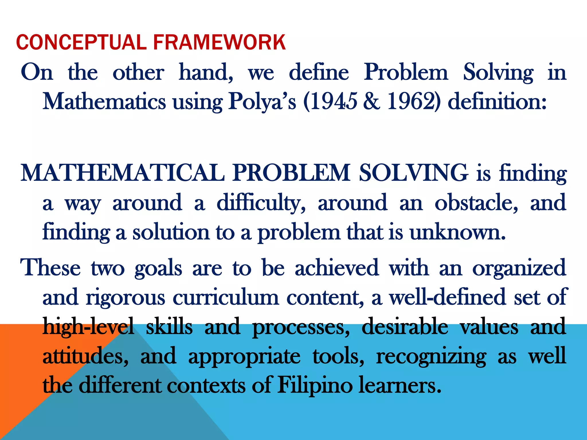 K to 12 math curriculum | PPTX
