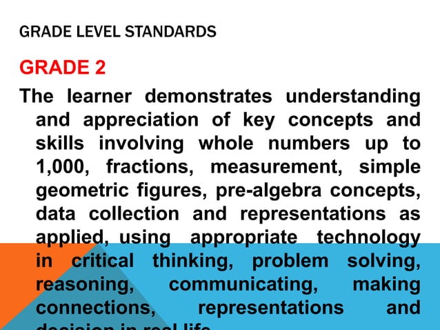 K to 12 math curriculum | PPTX
