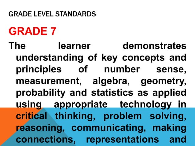 K to 12 math curriculum | PPTX