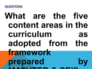 K to 12 math curriculum | PPTX